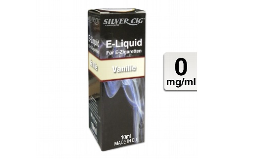 E-Liquid Silver Cig Vanille ohne Nikotin - E-Liquid, Zigaretten Zubehör