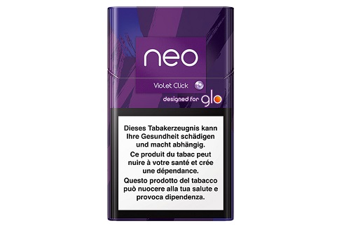 Glo Neo Violet Click 20 Sticks - E-Zigaretten